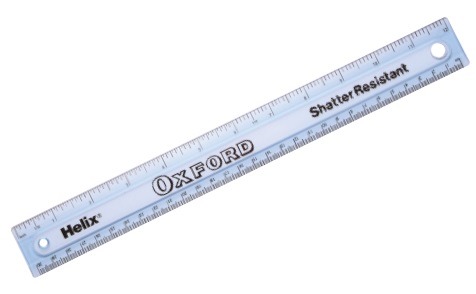 SHATTER RESISTANT RULER - Lucilla Schoolwear Ltd